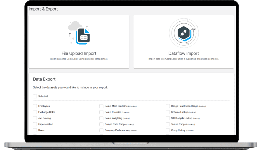 Easy Data Import/Export | CompLogix